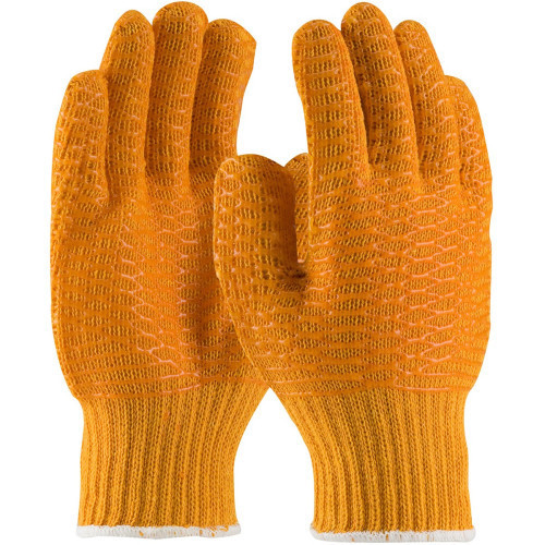 Orange pvc gloves store