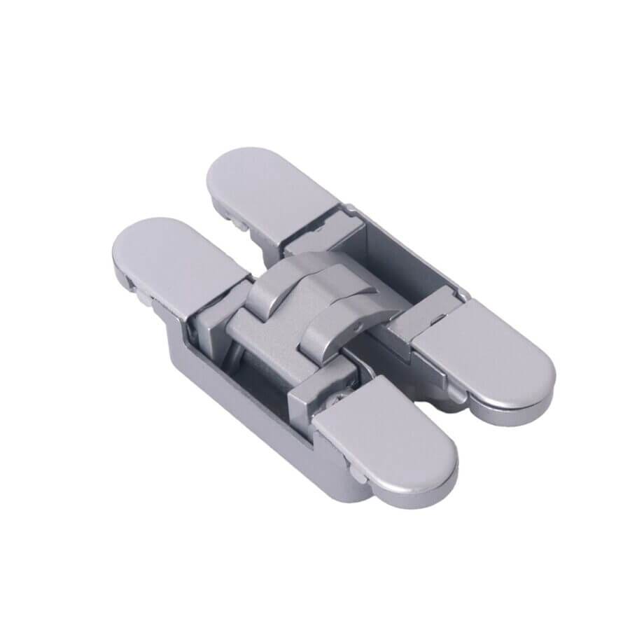 Select Invisible Cabinet Hinge 14mm, 180°, Satin Chrome